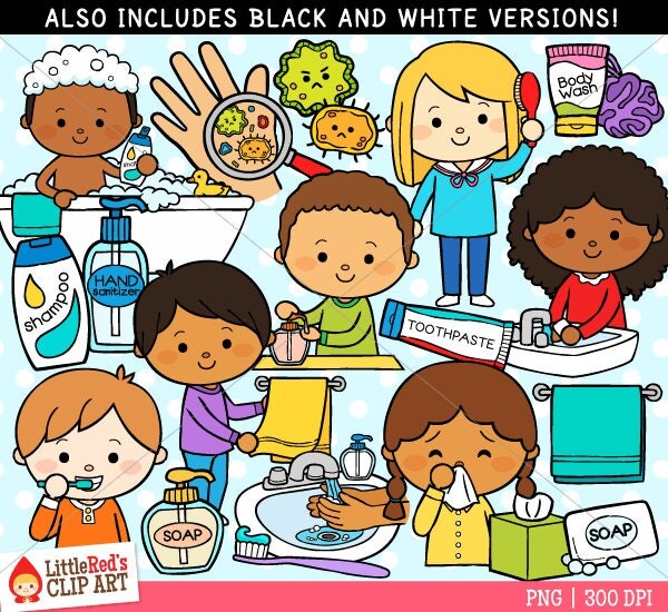 Hygiene Clipart personal and limited commercial use