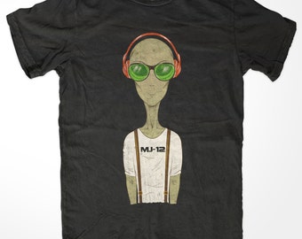 Middle finger alien | Etsy