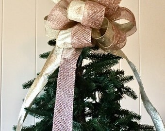 Gold tree topper | Etsy