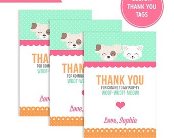 Goodie bag tags | Etsy