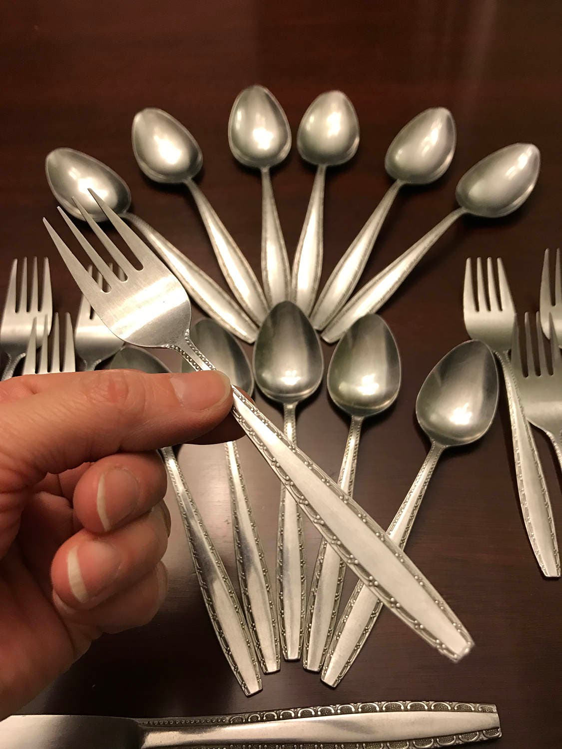 Vintage flatware, Olympus Stainless Steel Flatware by Nasco ...