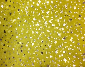 Star print fabric | Etsy