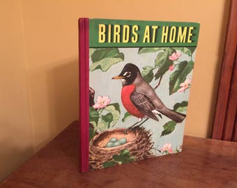 Vintage bird book | Etsy
