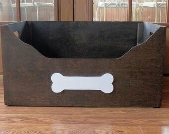 Dog toy box | Etsy