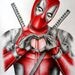 Deadpool Pencil Portrait Drawing Print