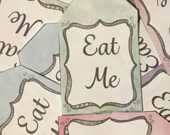 Eat me tags | Etsy