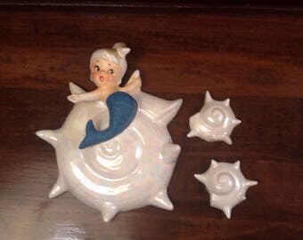 Lefton mermaid | Etsy