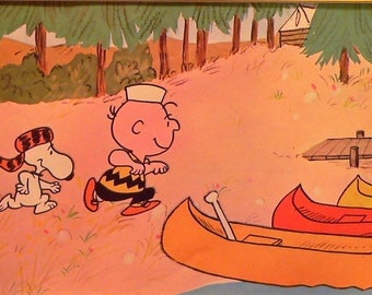Snoopy camping | Etsy