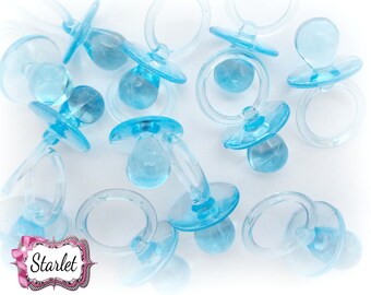 Blue pacifier | Etsy