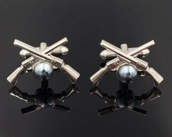 Crossed rifles | Etsy