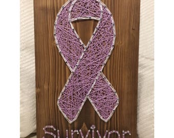 Breast cancer art | Etsy