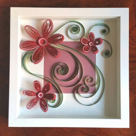 Quilling Art Quilled Paper Art Quilling Frame Paper Wall