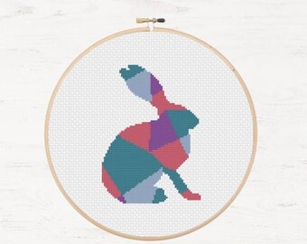 Rabbit mosaic | Etsy