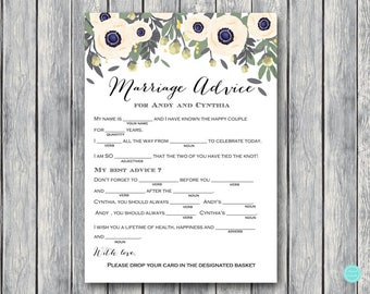 Marriage advice card | Etsy