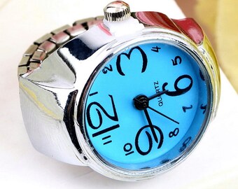 Finger ring watch | Etsy