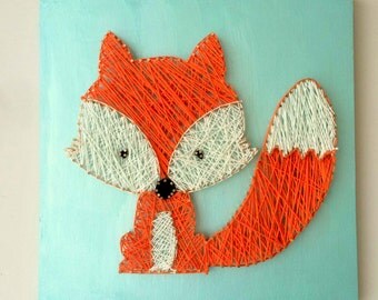 Fox string art | Etsy