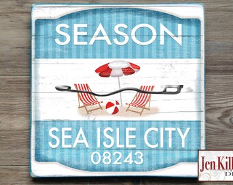 Sea isle city | Etsy