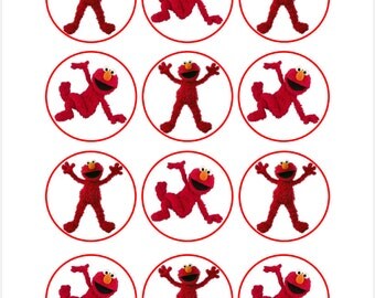 Elmo cake topper | Etsy