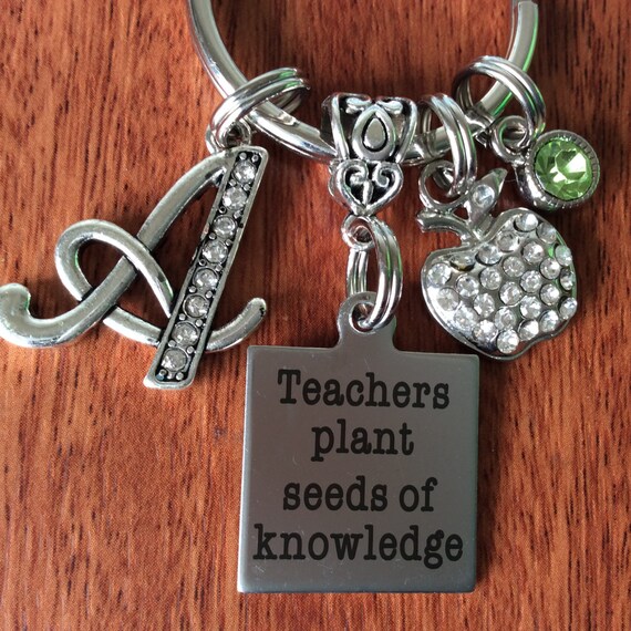PERSONALIZED Teacher Gift TEACHER Gifts Teacher Keychain