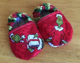 Grinch shoes | Etsy