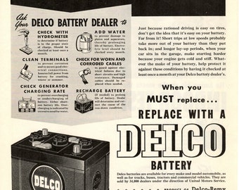 Delco | Etsy