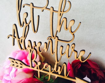 Boho cake topper | Etsy