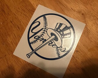 Yankees decal | Etsy
