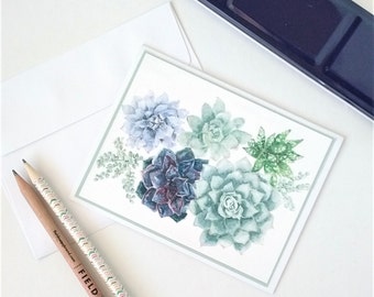 Succulent letter | Etsy