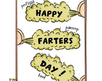Fart card | Etsy