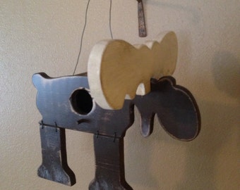 Moose birdhouse | Etsy