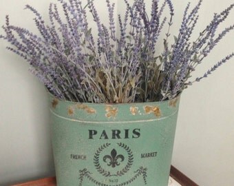 French flower bucket | Etsy