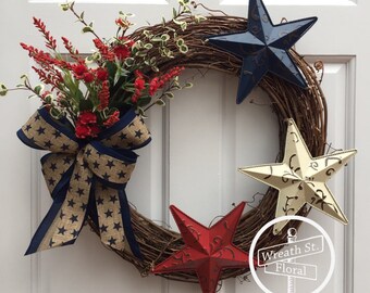 Grapevine stars | Etsy