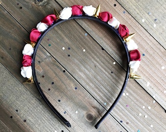 Spike flower crown | Etsy