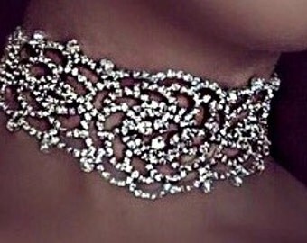 Rihanna choker | Etsy