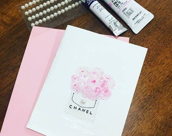 Chanel invitation | Etsy