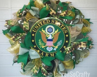 Military wreath | Etsy
