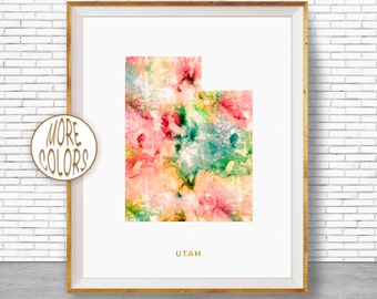 City Skylines and Map Art Prints for Home by ArtPrintZone on Etsy