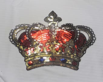 Crown patch | Etsy