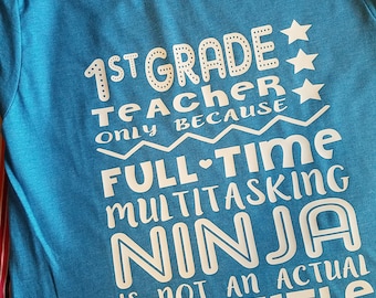 Kindergarten Teacher Mug Multitasking Ninja Mug Kindergarten