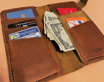 Rugged wallet | Etsy