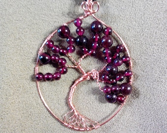 Wire tree suncatcher | Etsy