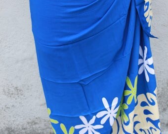 Tahitian pareo | Etsy