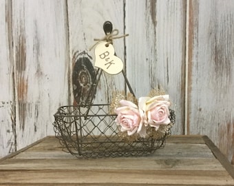 Chicken wire basket | Etsy