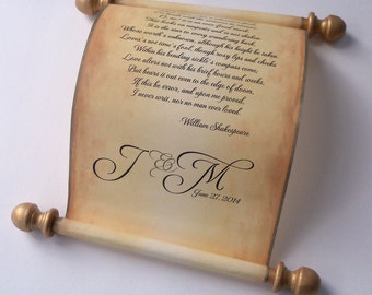 Vows letter paper | Etsy