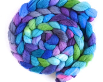 Wool Roving Spinning and Felting Fiber and Yarn by threewatersfarm