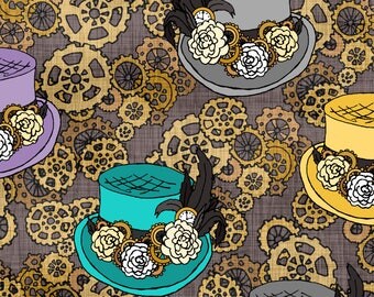 Clockwork hat | Etsy