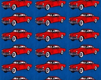 Vintage car fabric | Etsy