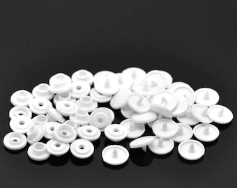 Plastic snap fasteners | Etsy