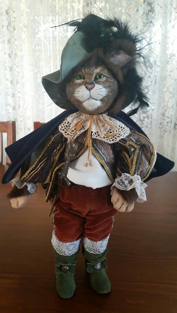 Puss in Boots by suzetterugolodolls on Etsy