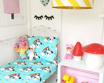 Rainbow duvet cover | Etsy